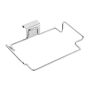 LUNCK Trash Bag Holder Racks, Metal Hanging Garbage Bags Rack, Stainless Steel Trash Bag Holder for Kitchen Cabinets(Hanging)