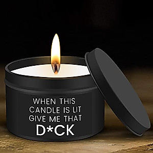 Gifts For Men Him Boyfriend Husband Couples Mens Gifts, Funny Romantic Naughty Anniversary Birthday Gifts Valentines Day I Love You Gag Christmas Gifts Stuffers For Stocking - Lavender Scented Candles