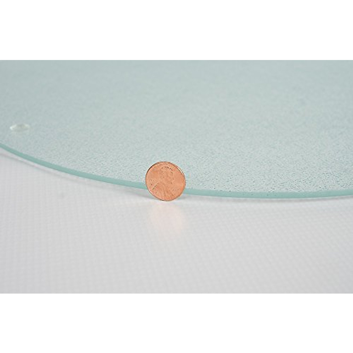 Chop-Chop Round Glass Cutting Board Or Counter Saver, 16 Inches