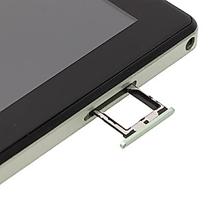 Rosvola 10.1 Inch Tablet 256GB ROM Dual SIM Dual Standby 4G Call Tablet 11 for Desktop (Light Green)