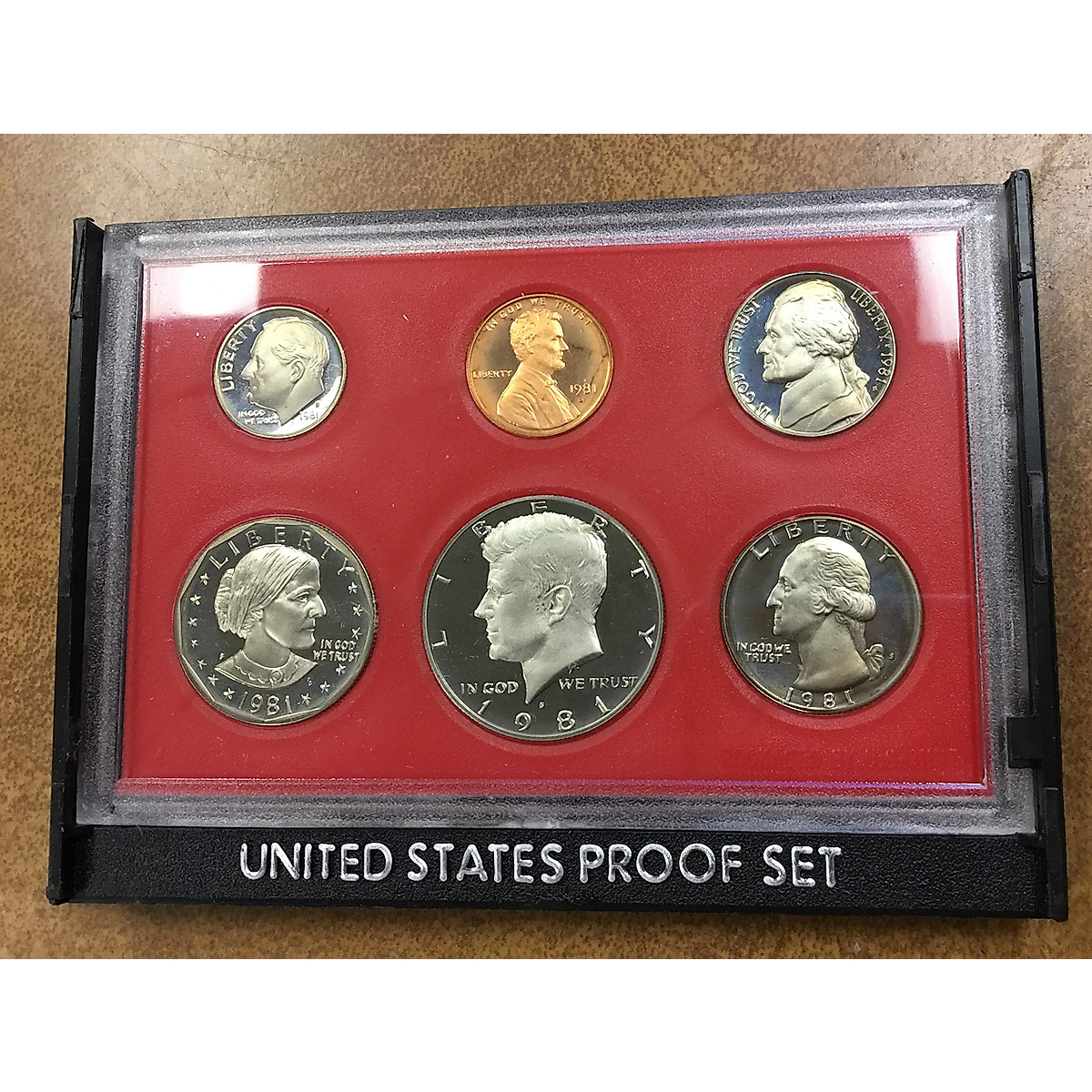 1981 S US Proof Set Original Government Packaging