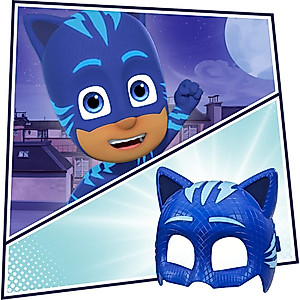 PJ Masks Hero Mask (Catboy) Preschool Toy, Dress-Up Costume Mask for Kids Ages 3 and Up