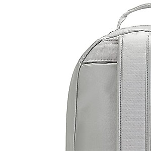 Kipling Women's Seoul 15" Laptop Backpack, Durable, Roomy with Padded Shoulder Straps, Bag, Bright Metallic, One Size