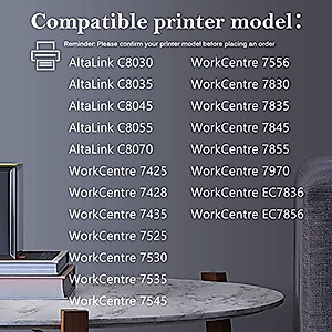 Cartridge 008R13061 Waste Toner Box Replacement for AltaLink C8030 C8035 C8045 C8055 C8070 WorkCentre 7425 7428 7435 7525 7530 7535 7545 Printer Waste Toner Box (2-Pack)