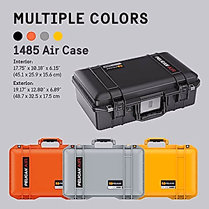 Pelican Air 1485 Case with Foam - Black