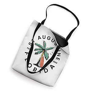 St Augustine Florida Beach Surf Summer Vacation Tote Bag