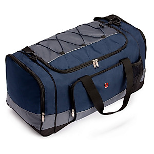 SwissGear Apex Travel Duffle Bags, Blue/Grey, 28-Inch