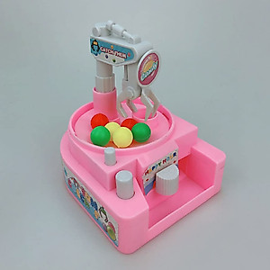 NUOBESTY Mini Candy Catcher Grabber Catcher Claw Machine Toy Crane Catch Toy Mini Grabber Arcade Game Ball Machine No Battery Required for Kids
