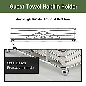 LEVIMETREE Guest Towel Napkin Holder - Guest Towels Disposable Bathroom Napkin Holder, Napkin Holder for Bathroom, Paper Towel Holder - Napkin Holders for Paper Napkins, Kitchen Restaurant Home Décor