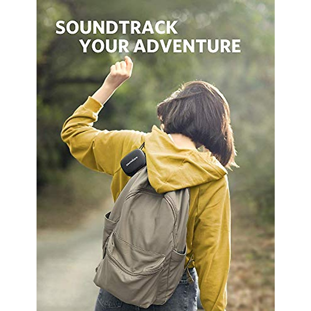 Soundcore Anker Icon Mini, Waterproof Bluetooth Speaker with Explosive Sound, IP67 Water Resistance (Black)