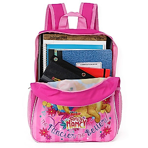 Disney Fancy Nancy 16' Backpack With Detachable Matching Lunch Box