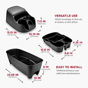 Rubbermaid RM Console Combo (USB)