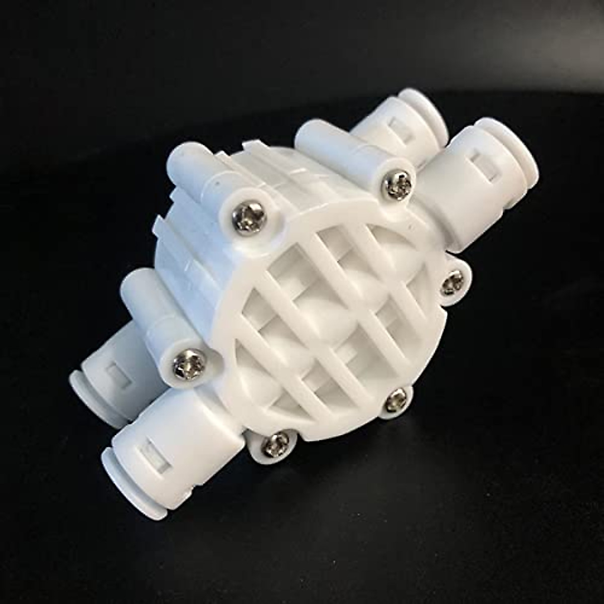 Wesell 1/4 Inch Tube Automatic Shut Off Valve Connector Push to Quick Connect Fittings for Reverse Osmosis Water ¼inchAutomatic Shut Off Valve