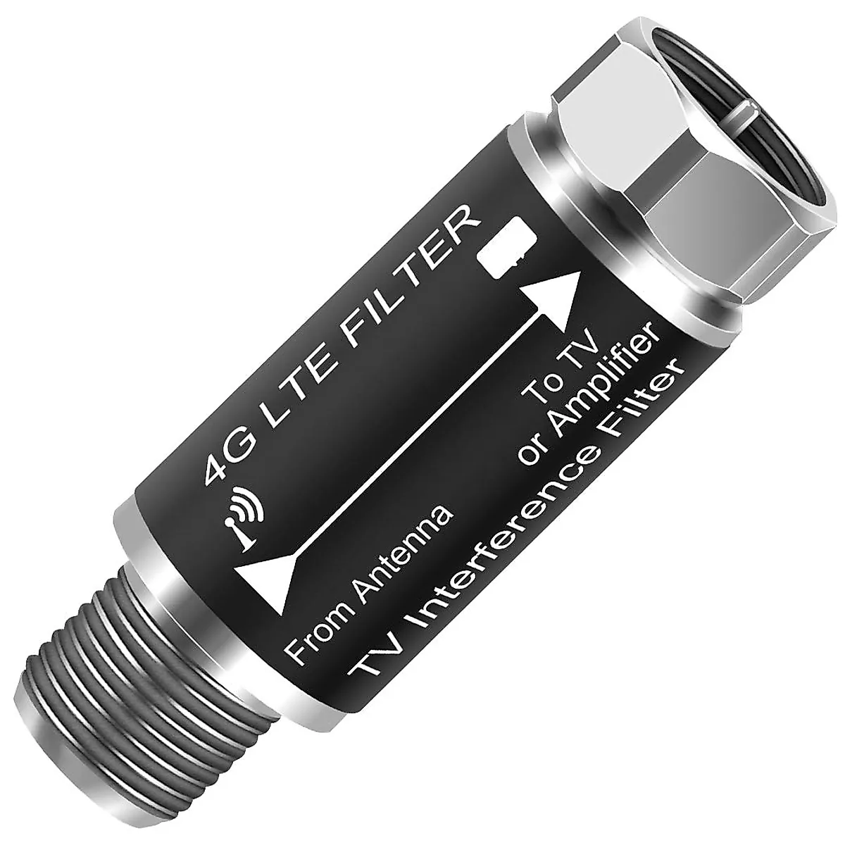 LTE Filter Improves TV Antenna Signals-Filters 4G /5G LTE for Antenna Signal to Reduce Interference for Clear Digital HD TV Reception