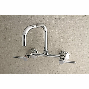 Kingston Brass KS813C Concord Kitchen Faucet, 6-11/16" in Spout Reach, Polished Chrome