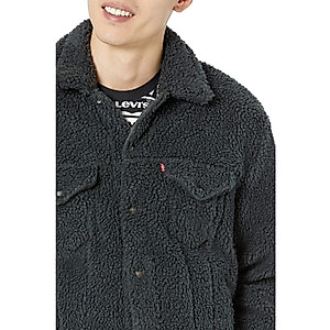 Levi's Men's Cozy Vintage Sherpa Trucker Jacket, Unexplored, Small