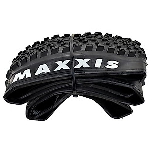 MAXXIS REKON M349RU MTB Folding Tire TR EXO 3C MaxxTerra 27.5x2.4 Tire, Black, 2 Tire, MX2129
