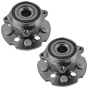 TRQ Rear Wheel Hub & Bearing Driver & Passenger Pair for MDX ZDX Pilot 4WD 4x4