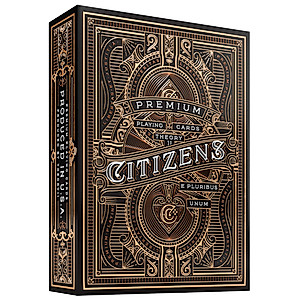 theory11 Citizen Playing Cards,Brown