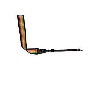 Polaroid Camera Strap Flat – Rainbow Stripe