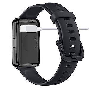 2 Pack NOOETAH TPU Sceen Protector Case Cover Compatible for Band 9/Band 8 (Black+Clear)