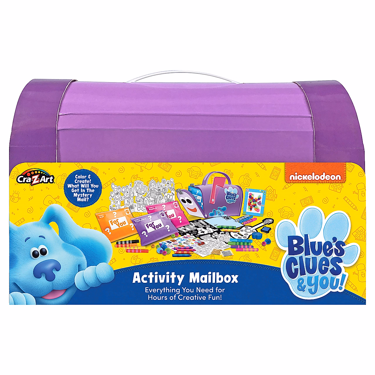 Blues Clues & You! Activity Mailbox, Multicolor