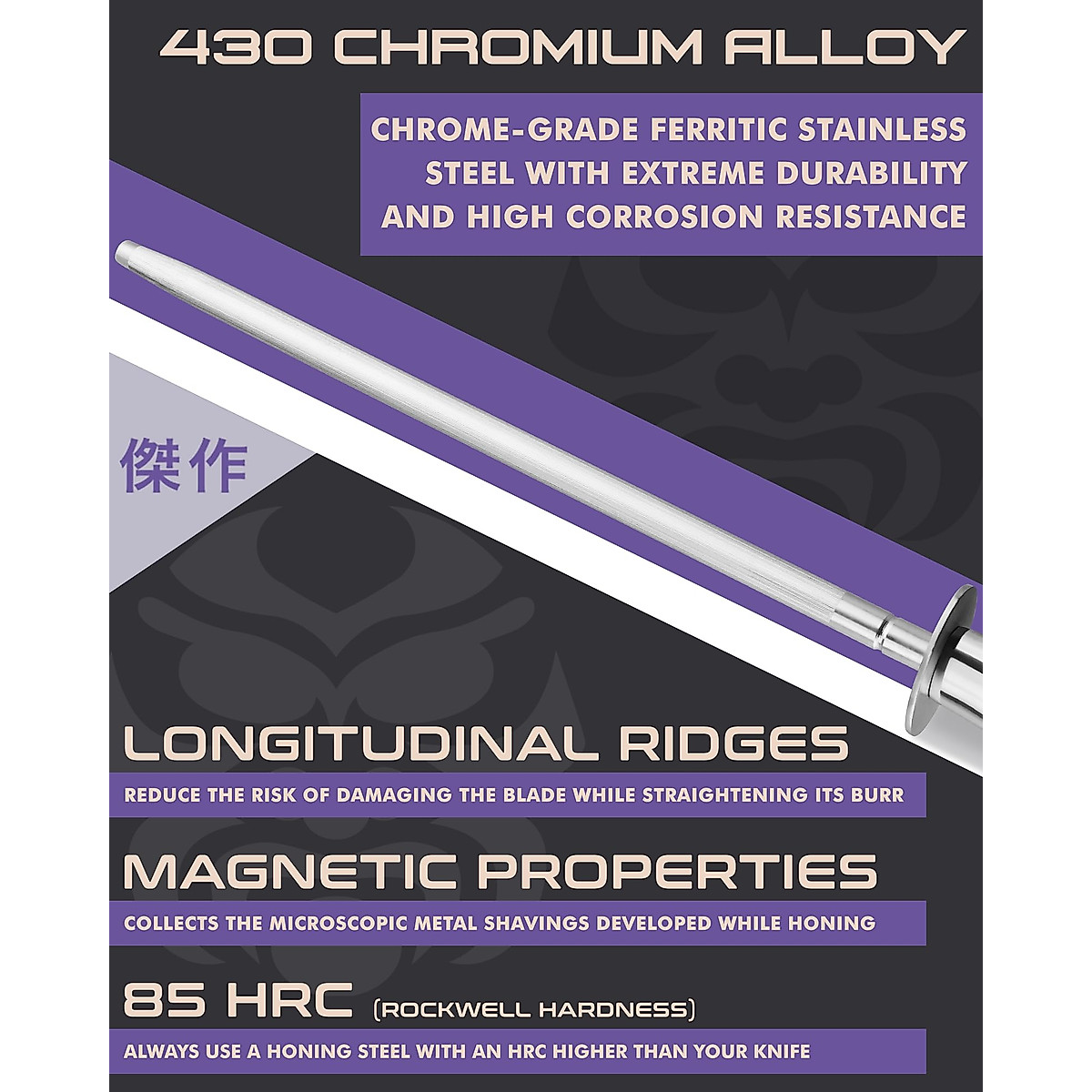 KESSAKU Mini Santoku Knife - 5 inch - Dynasty Series - Razor Sharp Kitchen Knife - Forged ThyssenKrupp German High Carbon Stainless Steel - G10 Garolite Handle with Blade Guard