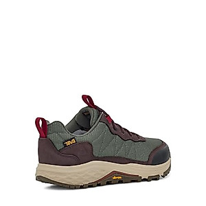 Teva Women's Ridgeview RP Hiking Shoe, Fudge/Olive, 6.5