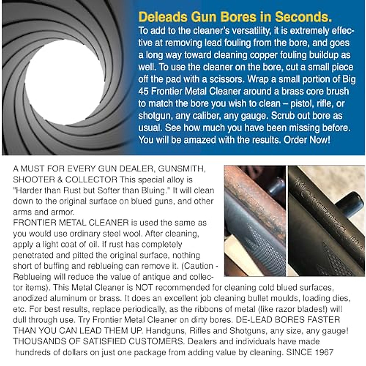 Big 45 Frontier Metal Cleaner