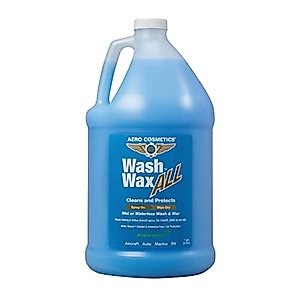 Wet or Waterless Car Wash Wax 128 fl. oz. Aircraft Quality for your Car, RV, Boat, Motorcycle Anywhere, Anytime, Home, Office, School, Garage, Parking Lots.