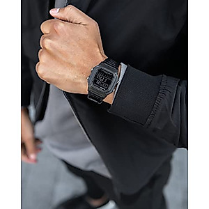 Casio Collection Unisex Digital Watch, Black, Black