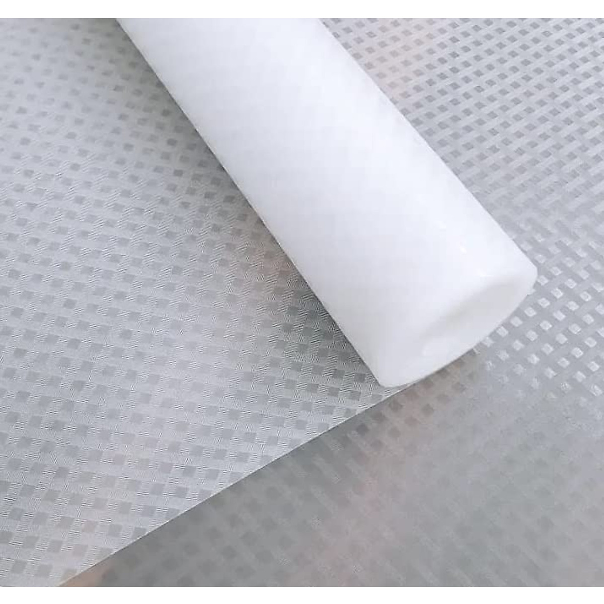 ElastPro EVA Useful and Multipurpose Anti Slip Mat/Sheet for Fridge, Bathroom, Kitchen, Drawer, Shelf Liner (Metallic Grey, 11.8 Inch X 59.05 Inch)