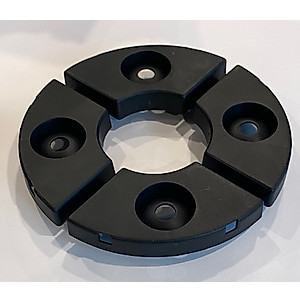 LMR Fixed Height Stackable Pedestals - Paver Support - 0.49” High - 30 Pack