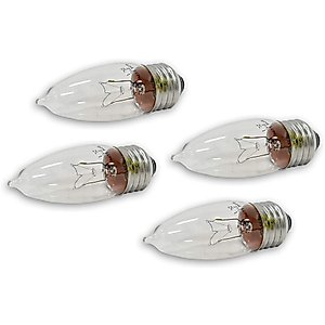 Sylvania 40 Watt Incandescent B10 120V Medium Base model number 13332-SYL