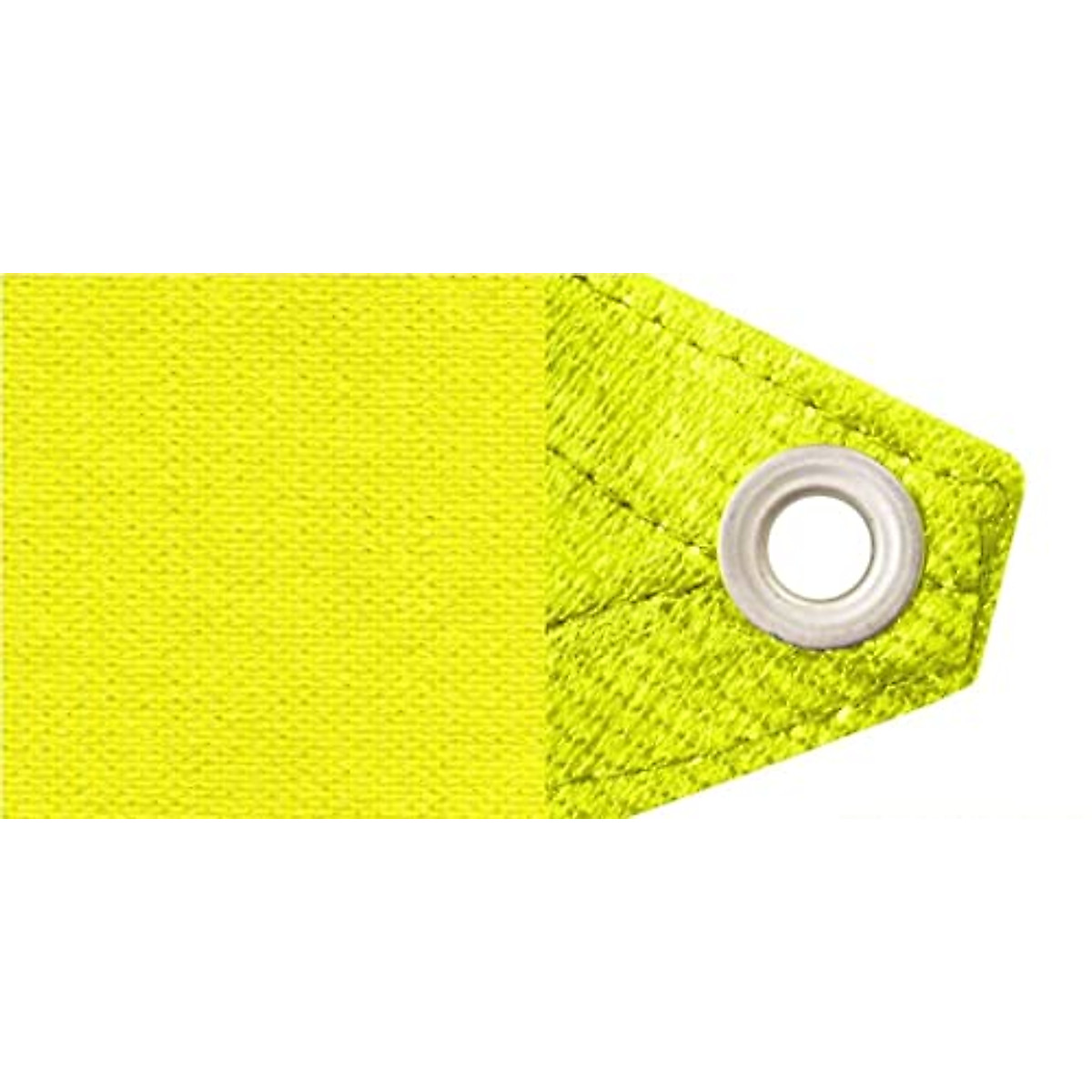 Coolaroo 434496 Party Shade Sail, 9'10" Triangle, Yellow