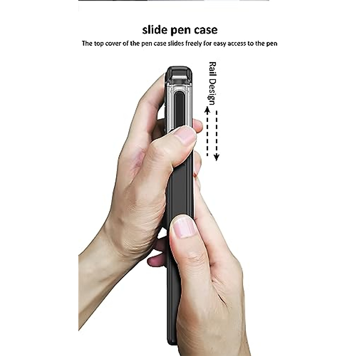 SHIEID Samsung Fold 5 Case with Hinge Protection, Galaxy Z Fold 5 Case Built-in Screen Protector & Kickstand & S Pen Slot Case for Samsung Galaxy Z Fold 5 2023, Blue