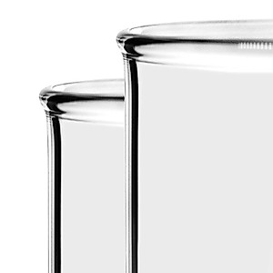 United Scientific™ BG1000-3000 Borosilicate Laboratory Grade Glass Beakers | Griffin Low Form Beaker | Graduated with Spout | Designed for Laboratories & Chemistry Classrooms | 3000mL Capacity