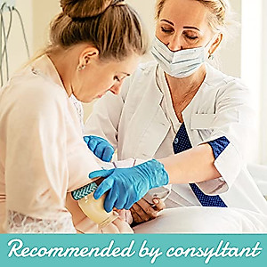 BumbleBee Manual Breast Pump Collector 110ml for Breastfeeding with Suction Base, Neck Strap, Cap and Stopper, Made of Food Grade Silicone