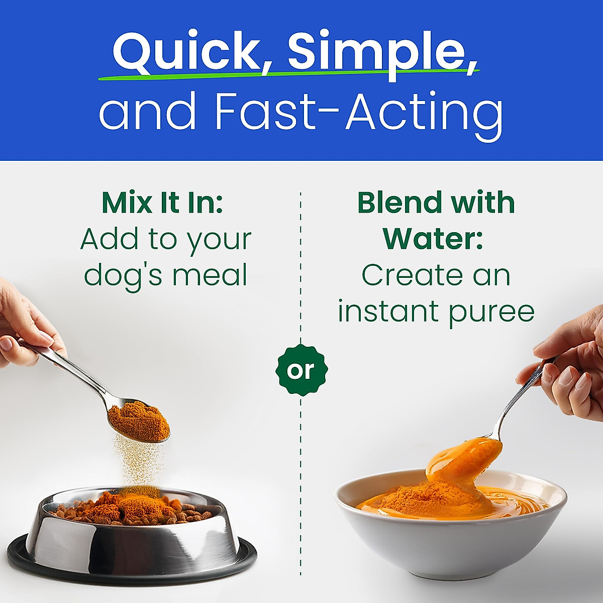 BARK&SPARK Pumpkin for Dogs - Pumpkin Fruit and Seed Powder - Powdered Fiber Supplement and Stool Softener - Improve Digestion - Made in USA - 8oz