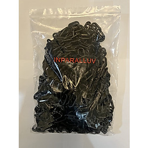 Black Plastic Chain - 50 32 65 Feet Plastic Safety Barrier Chain for Crowd Control, Parking Barrier and Delineator Post with Base - Safety Security Chain with Accessories