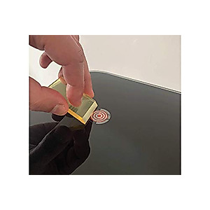 Bullseye Toilet Target Stickers Bulk Pack for Toilets and Urinals (13 Targets) with Sticker Applicator Tool - Sticks on Wet Surface - Toilet Targets for Toilet Training Boys - Aiming Targets for Men - Pee Targets for Boys