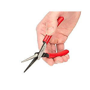 TEKTON Mini Needle Nose Pliers (Serrated Jaw) | PMN01001