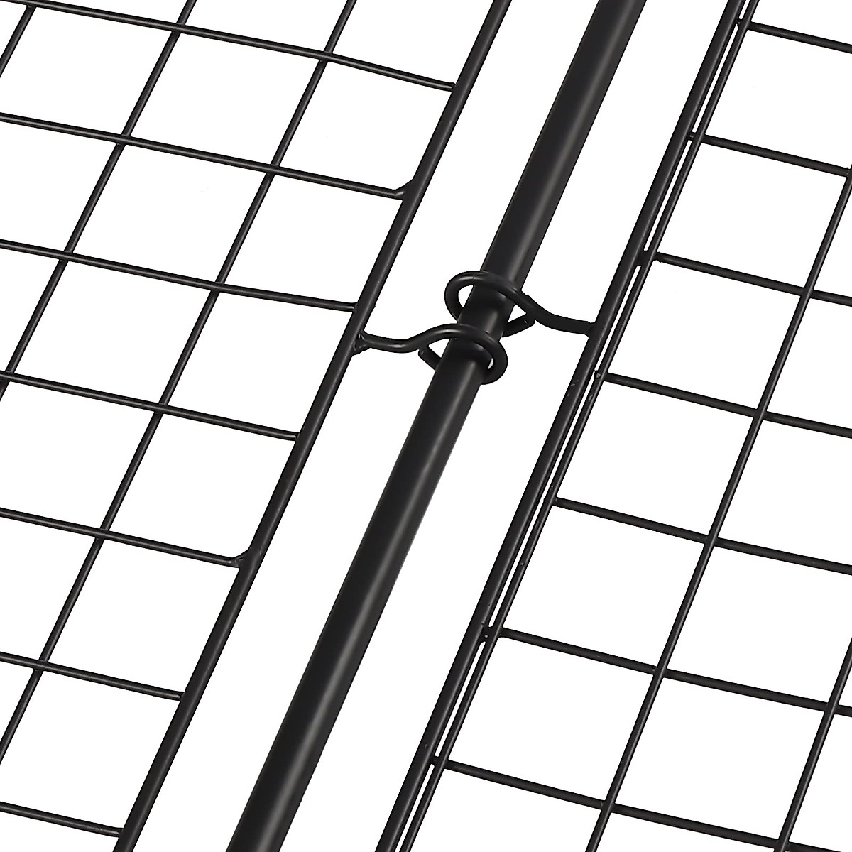 5 Panels Decorative Garden Fence 15ft (L) x 39in (H) No Dig Dog Animal Barrier Fencing, Rustproof Metal Wire Border Flower Edging for Yard Landscape Patio Outdoor Decor