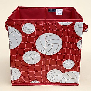 Passion for Volleyball Collection 11"x11"x11" Storage Bin