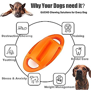 chenmgen Chewing Toys Interactive Training Dog Toy Toy Dog Dog Vocal Toys Bite Pub Blowing Rubber Toy Rugby Toy Roop,Orange