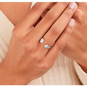 Alex and Ani PC21ERSNFS:Snowflake Adjustable Ring:.925 Sterling Silver:Silver