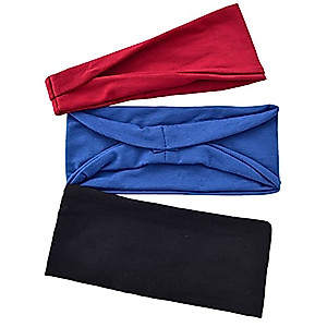 Men's and Women's Same European and American Plain Sports Headband Yoga Headband Running Headband The Light up Headband