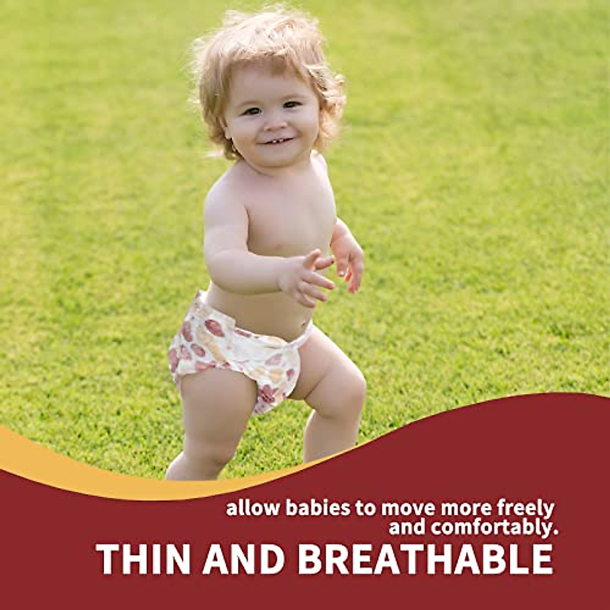 Capable Newborn Diapers Size 1, 120 Count, Triple Leak-Proof Baby Diapers, Hypoallergenic Disposable Diapers with Wetness Indicator, Extra-Absorbent, Light and Snug