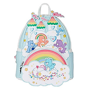 Loungefly Care Bears Care-A-Lot Castle Womens Double Strap Shoulder Bag Purse