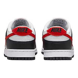 Nike Dunk Low Men Black/University Red-White FB3354-001 12.5